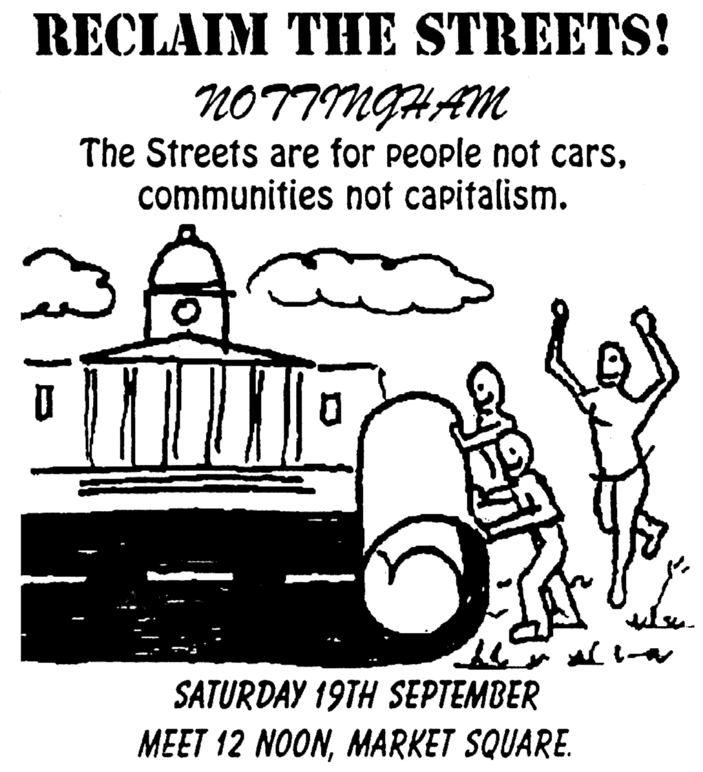 Reclaim The Streets flyers gallery | libcom.org